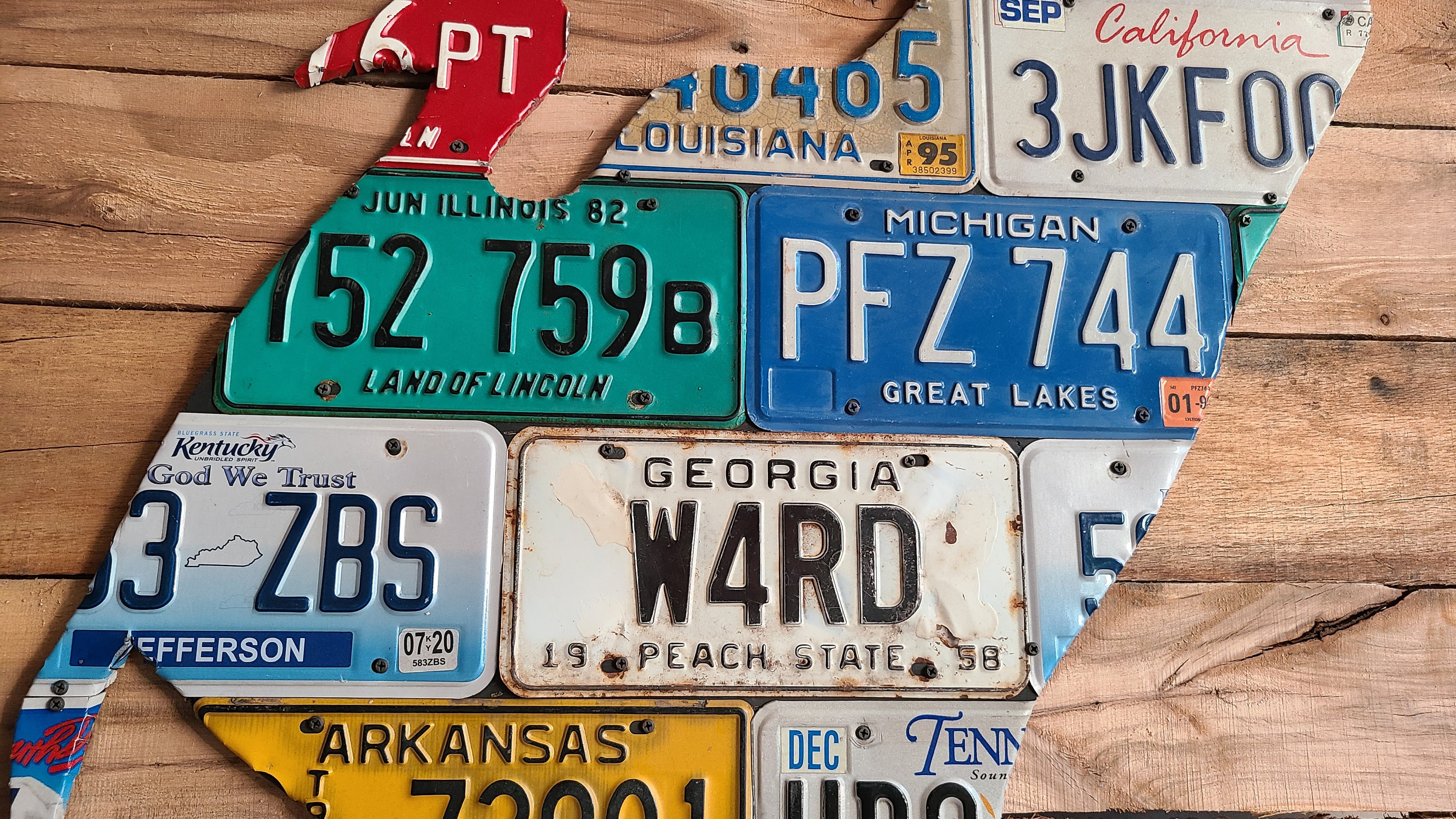 Turkey License Plate Art - Etsy