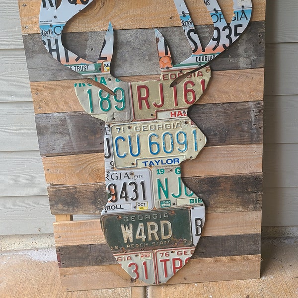 License Plate Deer Png - Etsy