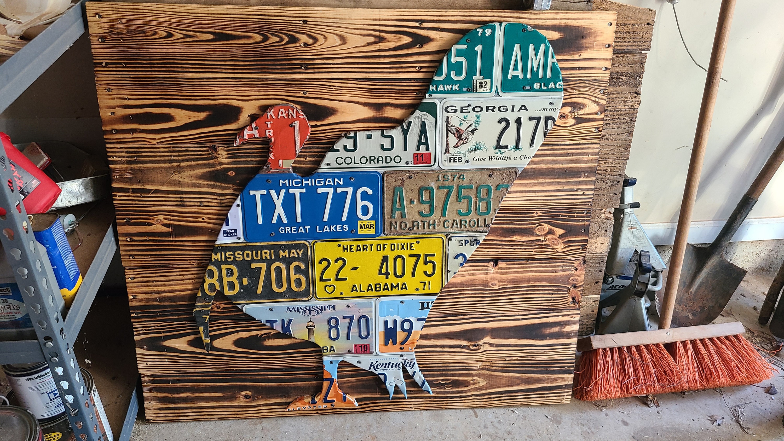 Turkey License Plate Art - Etsy