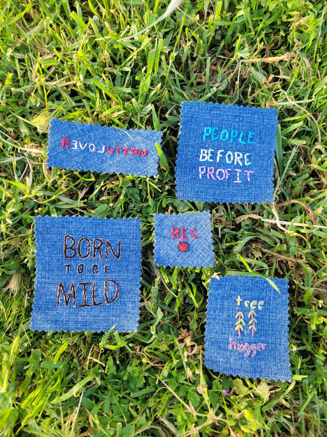 Hand Embroidered Patches - Etsy
