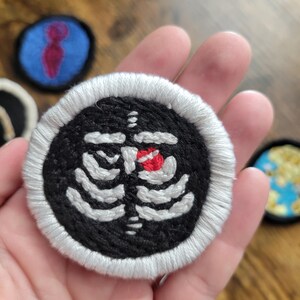 Hand Embroidered Patches - Etsy