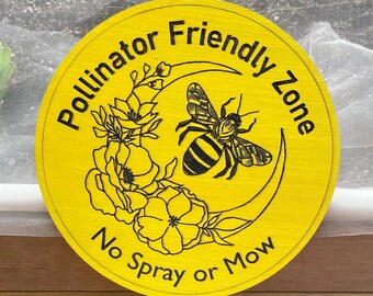 Garden No Spray Sign - Etsy