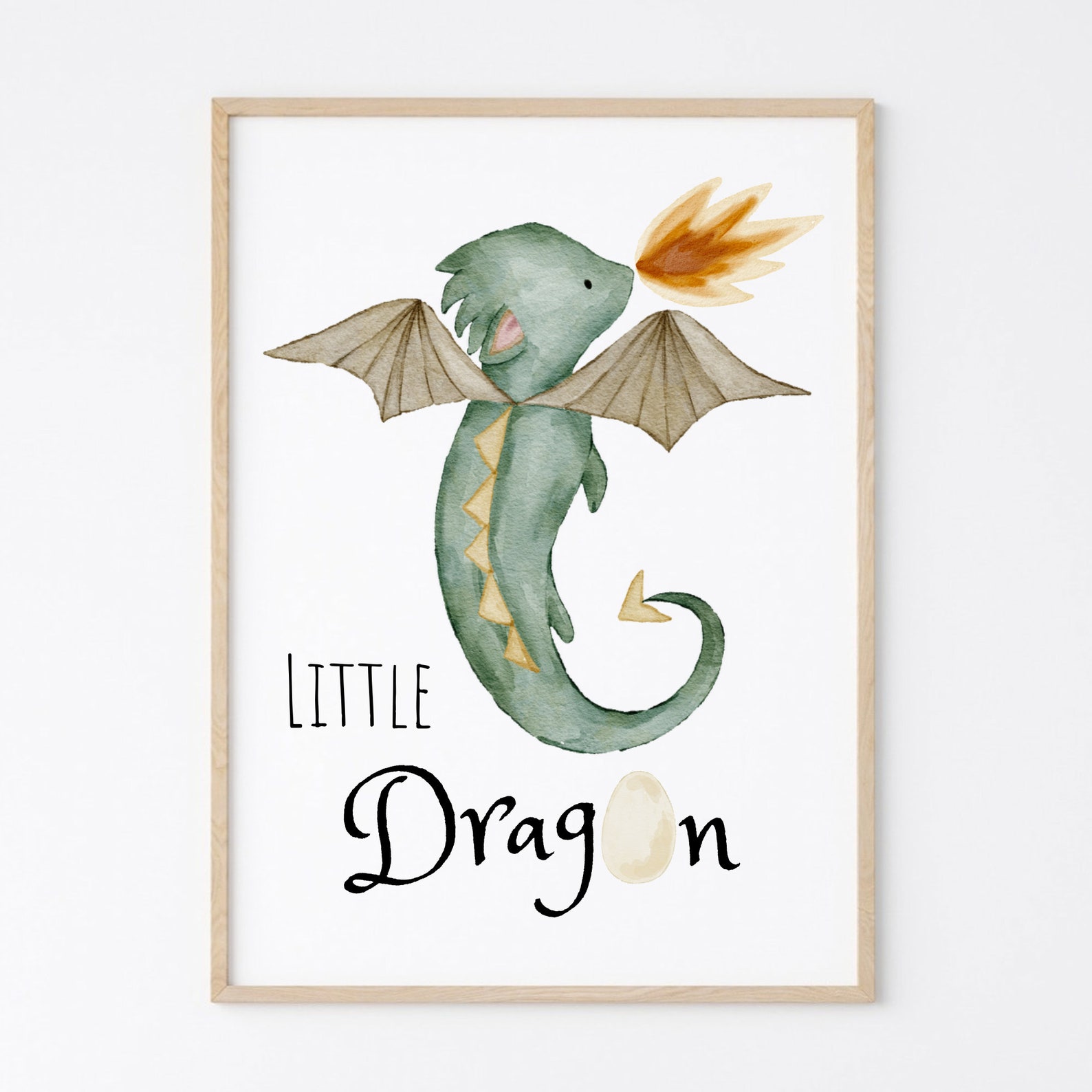 Good Knight Little Dragon Nursery Decor. Fairytale Knight Nursery ...