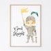 Good Knight Castle and Dragon Painting. Knight Nursery Set of - Etsy