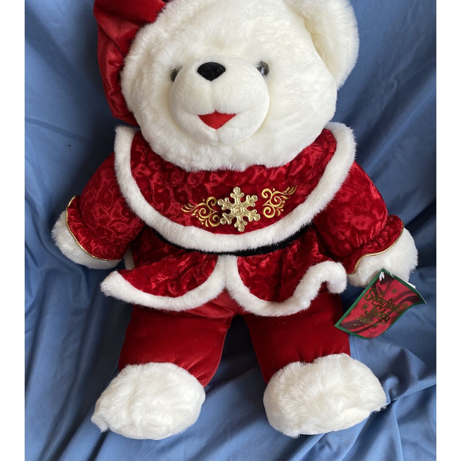 Christmas Snowflake Teddy Bear Family Plush Stuffed Animals - Etsy