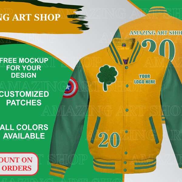 Letterman Jacket - Etsy