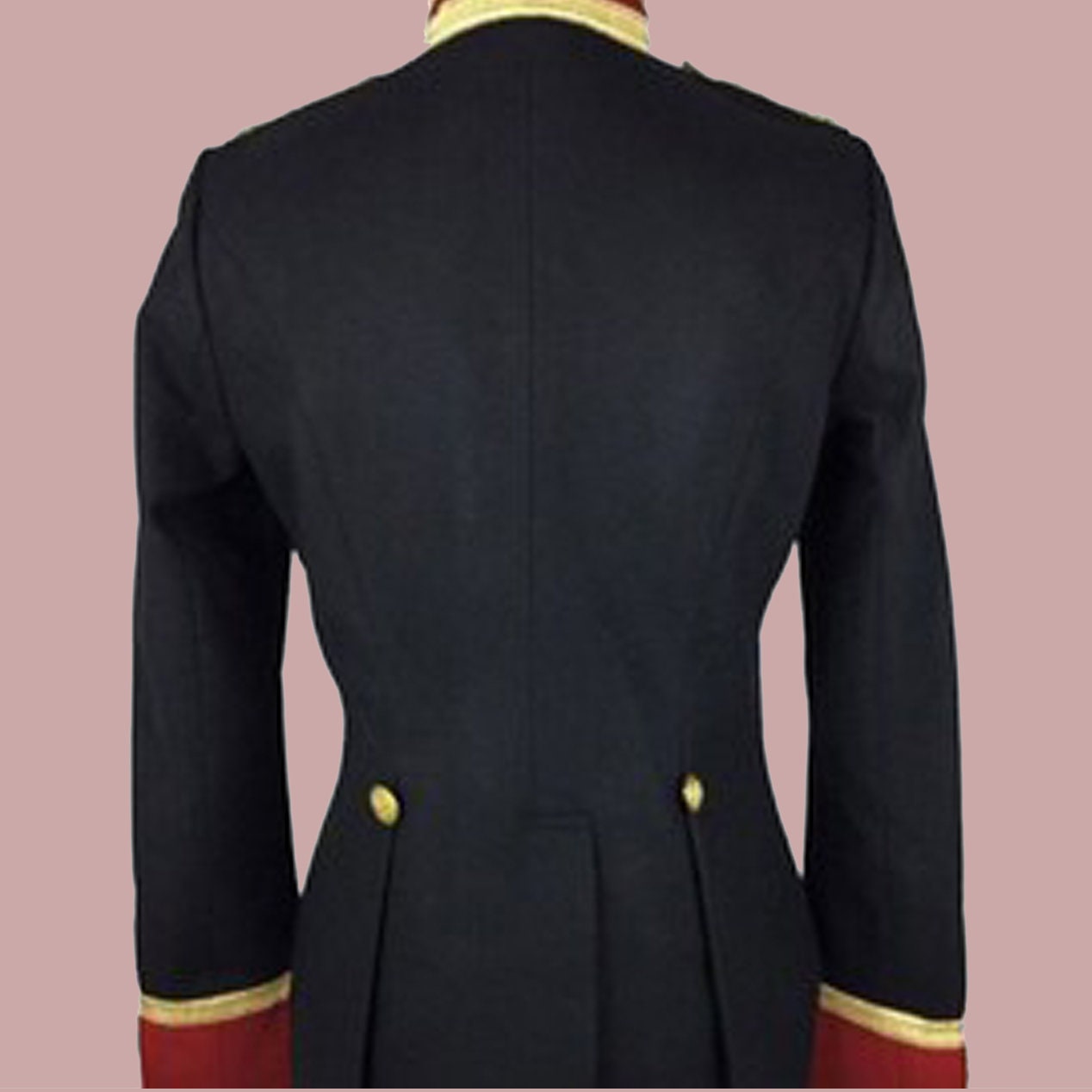 Womens Military Commander Officer Hussar Gothic Blazer Banned Jacket ...