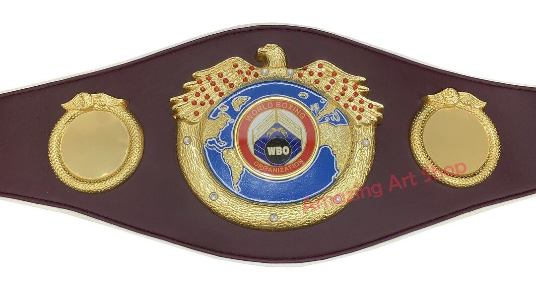 WBO World Boxing Organization Boxing Championship Belt - Etsy