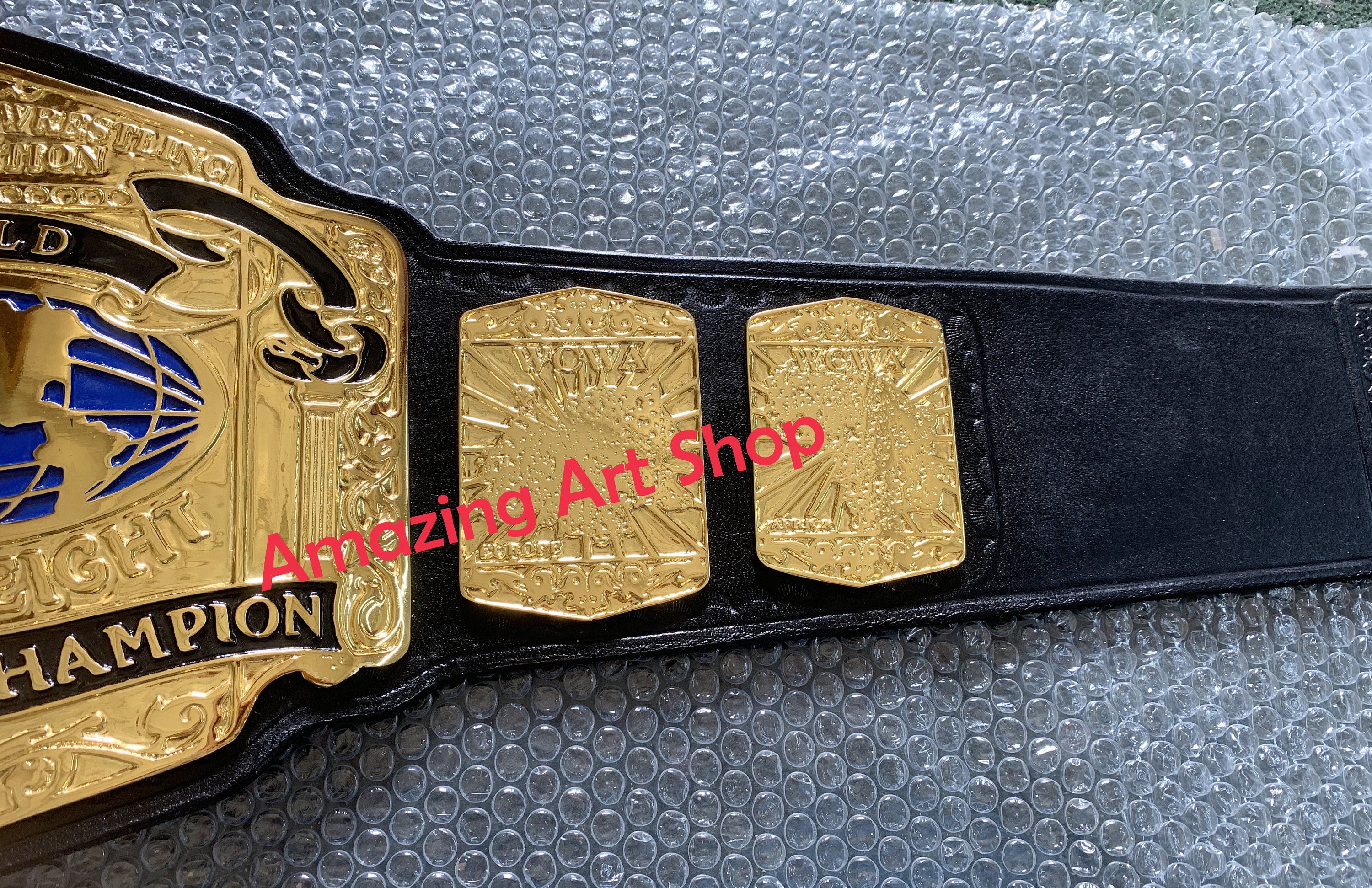 WCWA World Class Wrestling Association Heavyweight Championship Belt ...