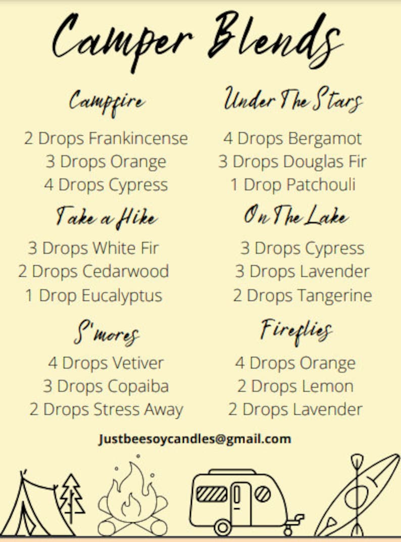 Camper Diffuser Blend - Etsy