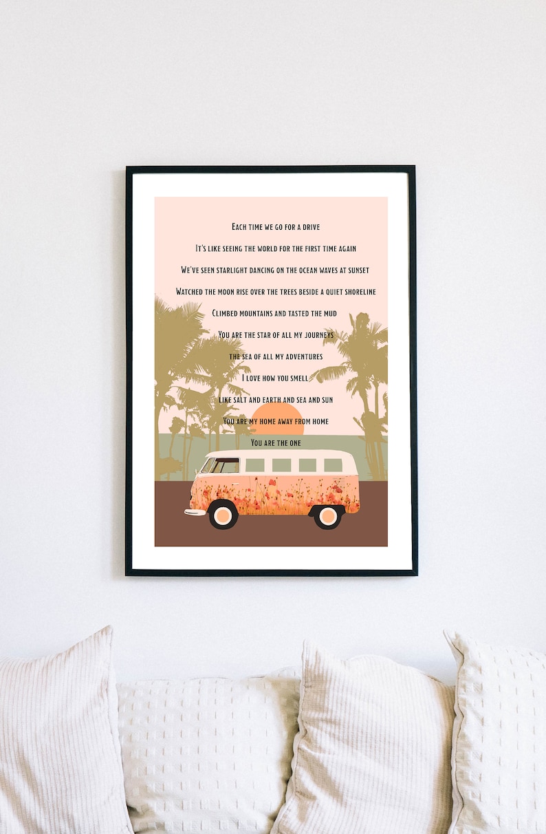 Van Life, Vanlifers Love Poem, Poster Print, Digital Download, A3 - Etsy UK