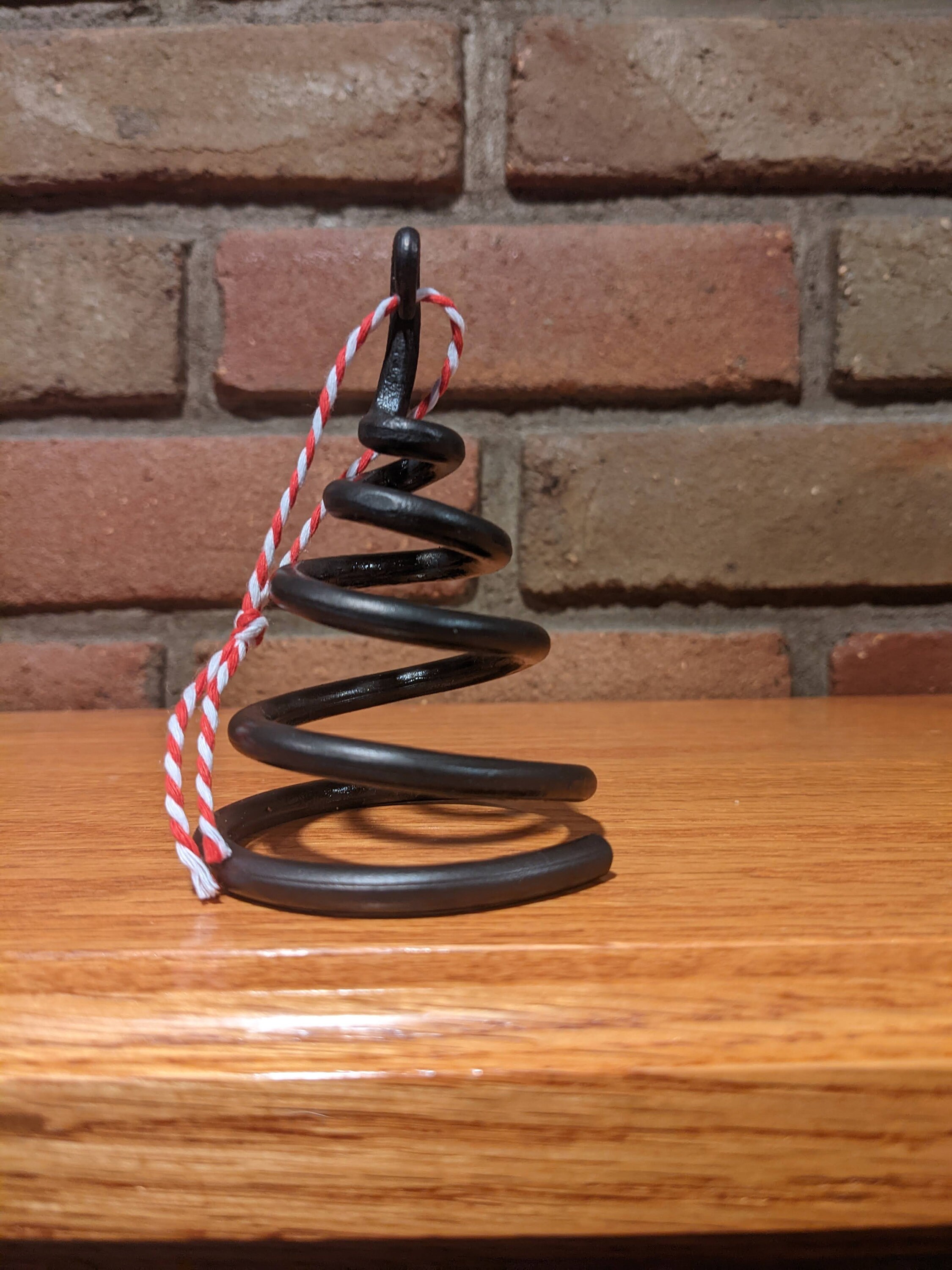 Forged Christmas Tree Ornament - Etsy