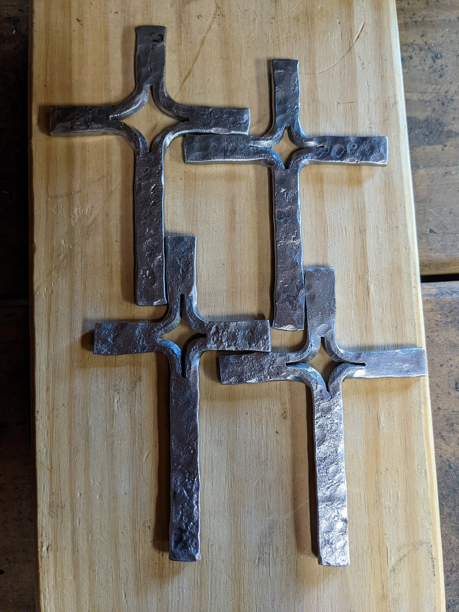 Forged Split Cross - Etsy