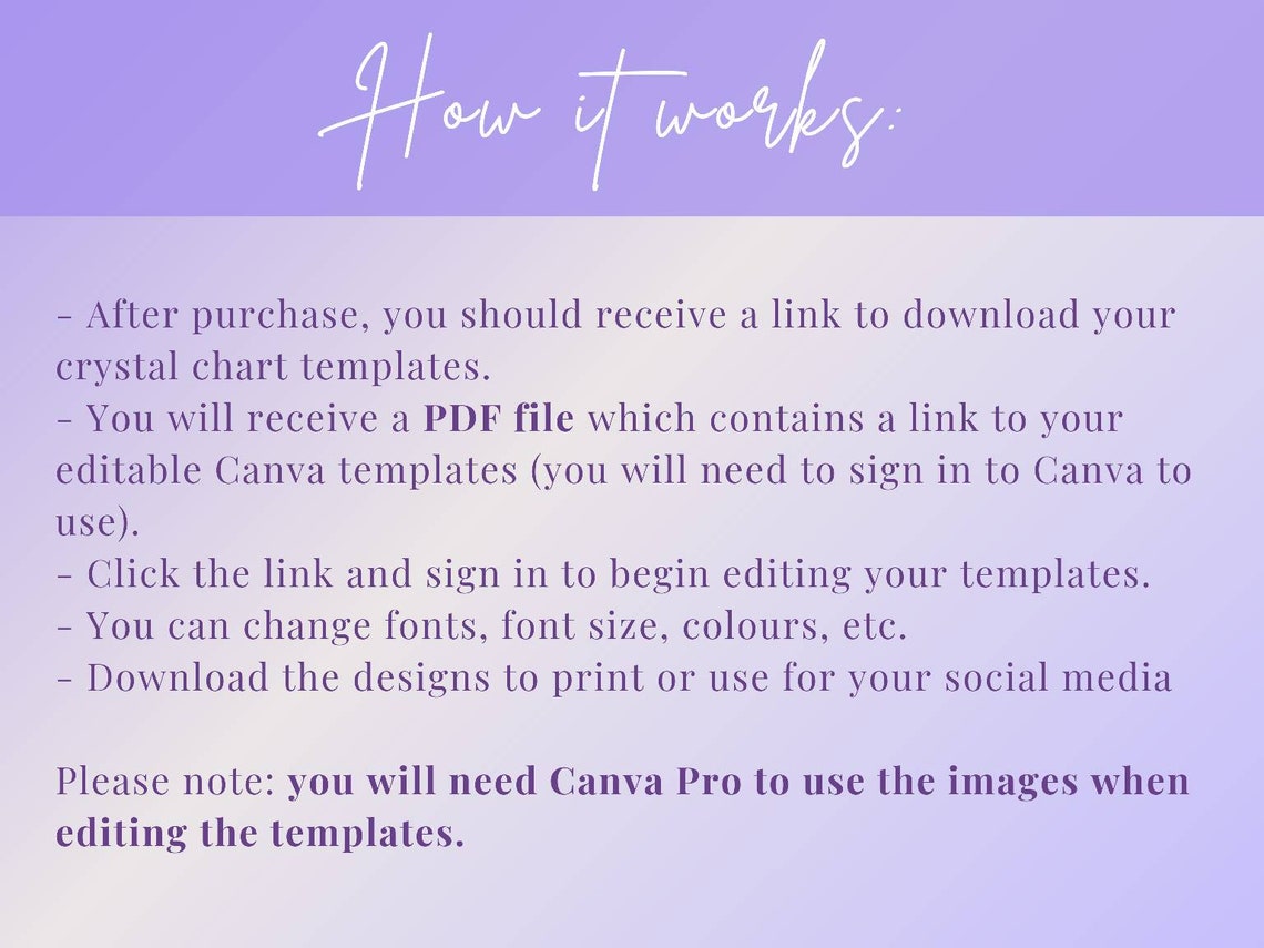 Editable 204 Crystal Meanings Chart, Crystal Printable, Crystal ...