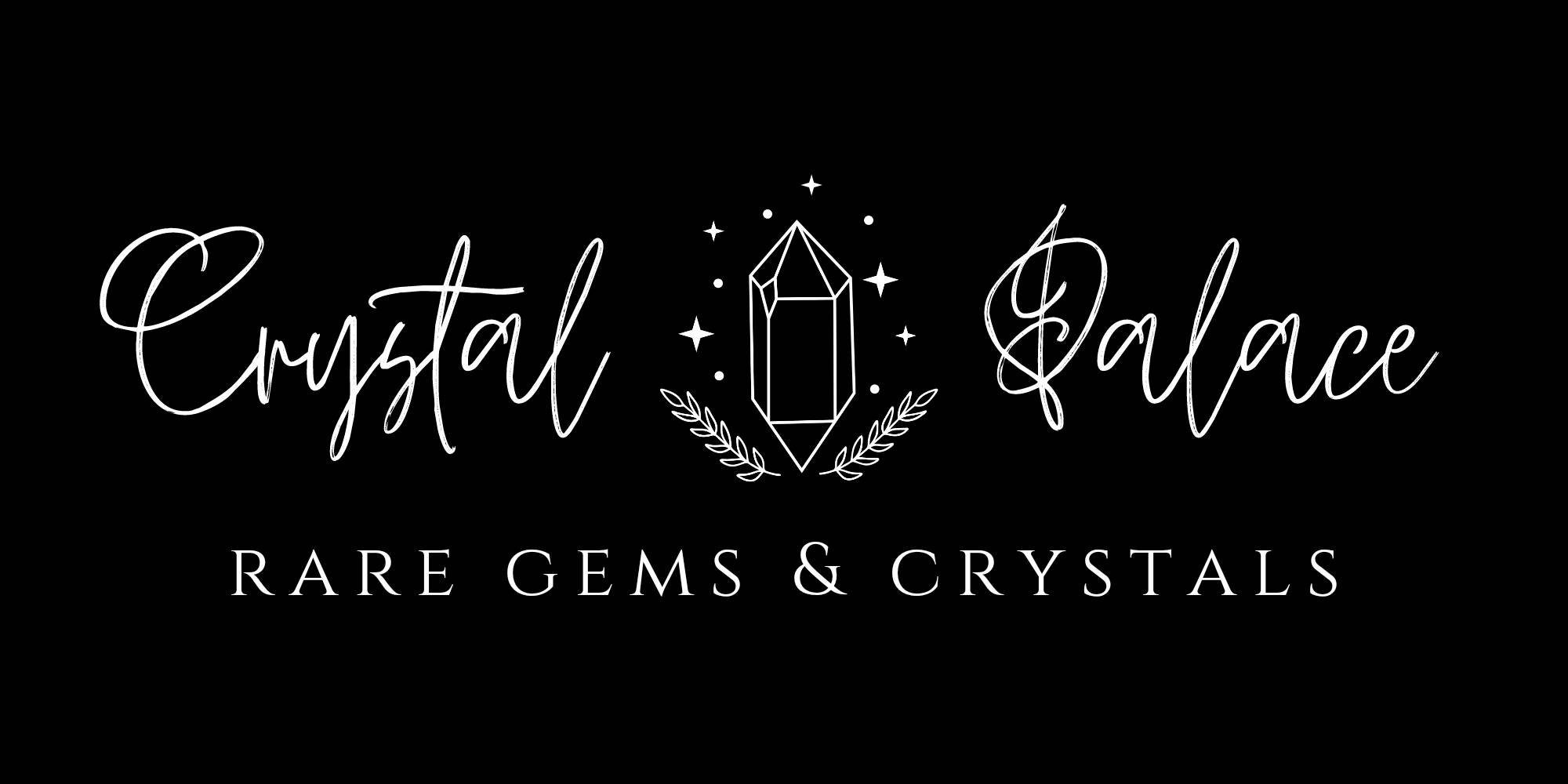 Crystal Logo, Script Logo, Spiritual Logo, Crystal Branding, Premade ...