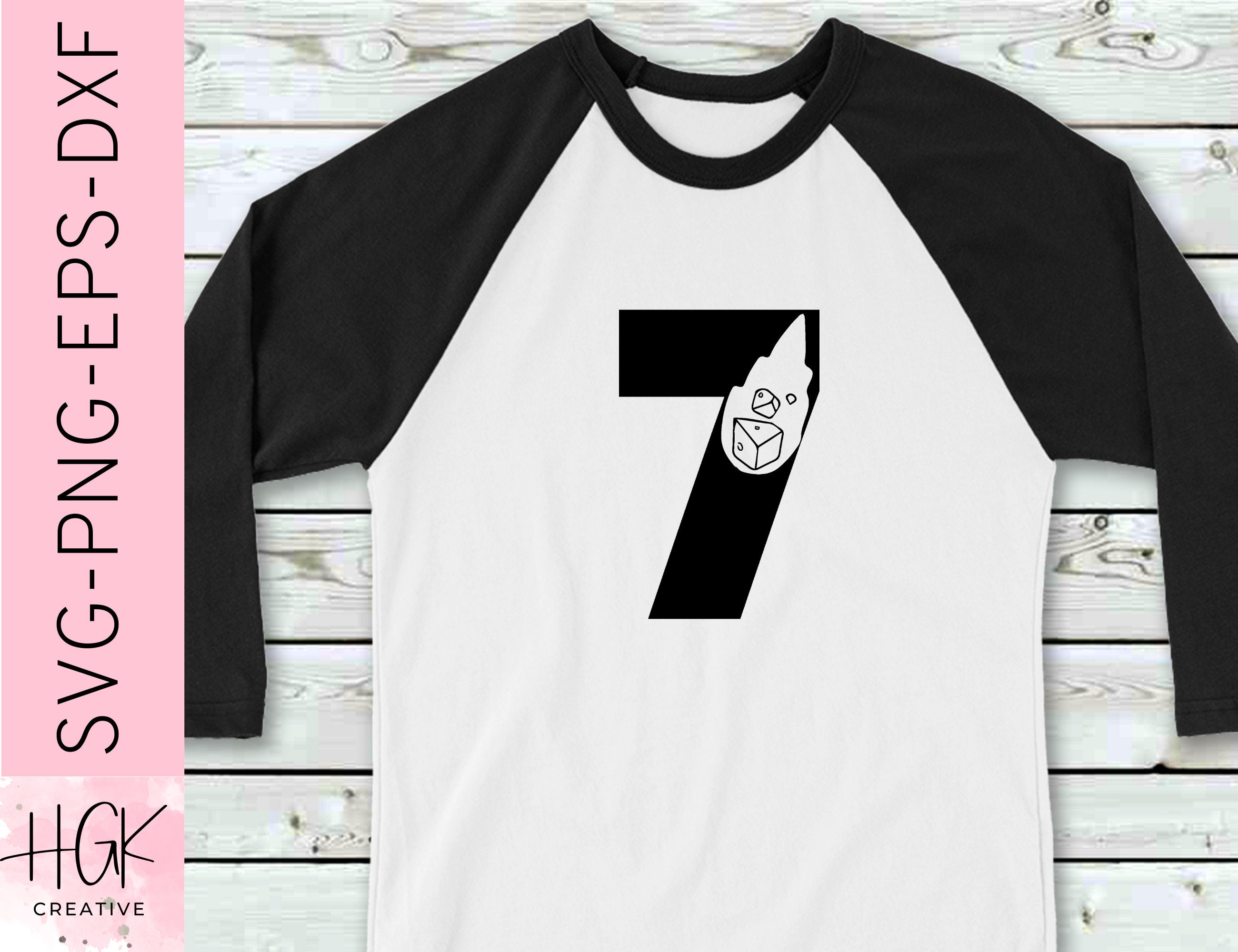 Space Seven SVG, Seven Space Birthday Shirt, Seven Bday Boy Tshirt, 7th ...