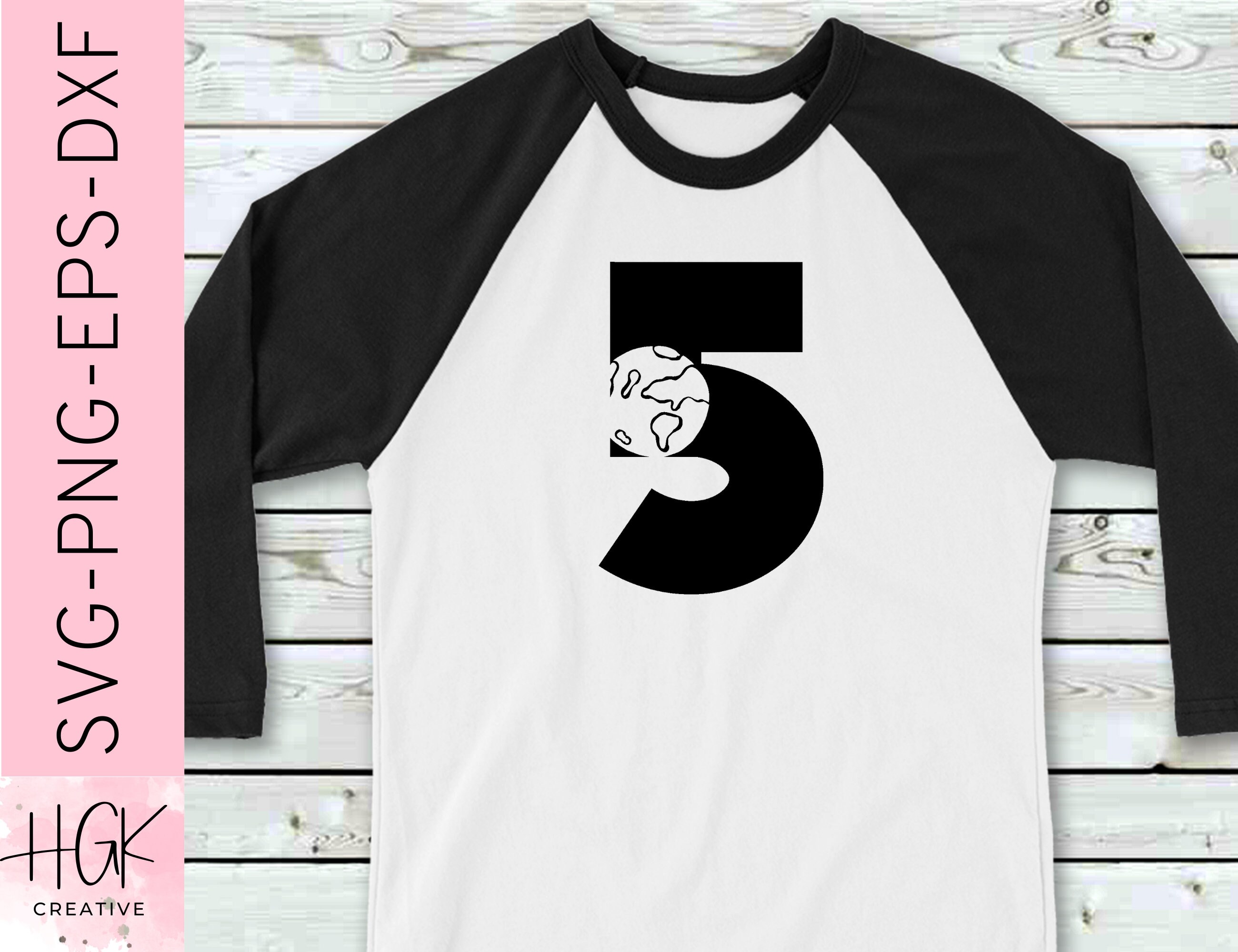 Space Five SVG, Fifth Outer Space Birthday Shirt, Fifth Bday Boy Tshirt ...