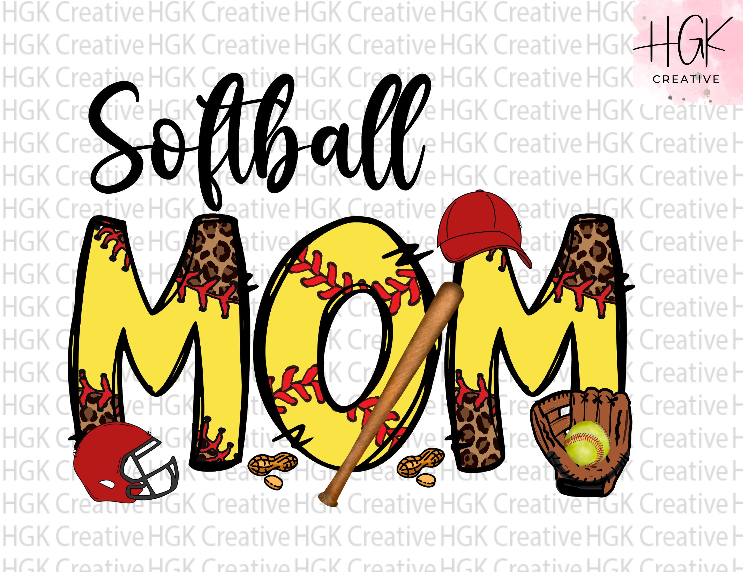 Softball Mom PNG, Softball Mama Png, Softball Game Day Png, Sublimation ...