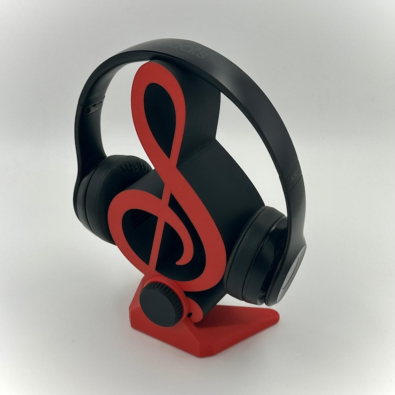 Treble Clef Headphone Stand - Etsy