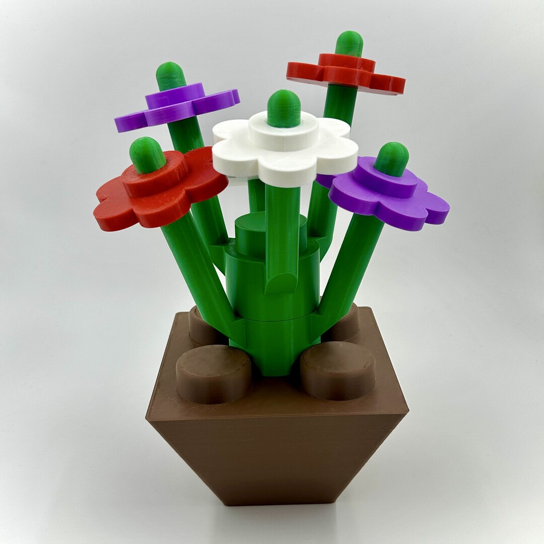 Jumbo Brick Flower - Etsy