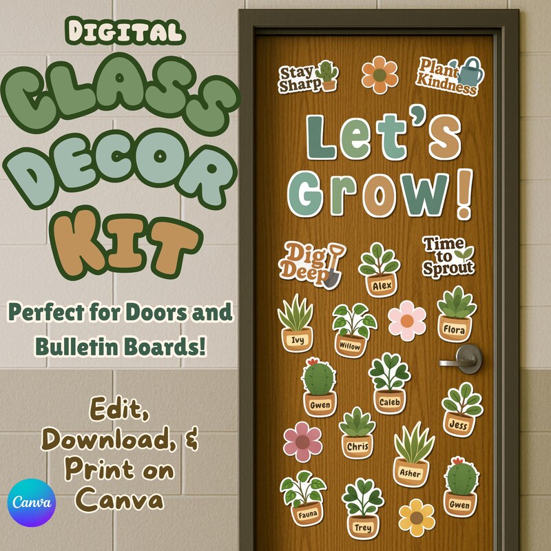 Decor Flowers for Classroom - Etsy