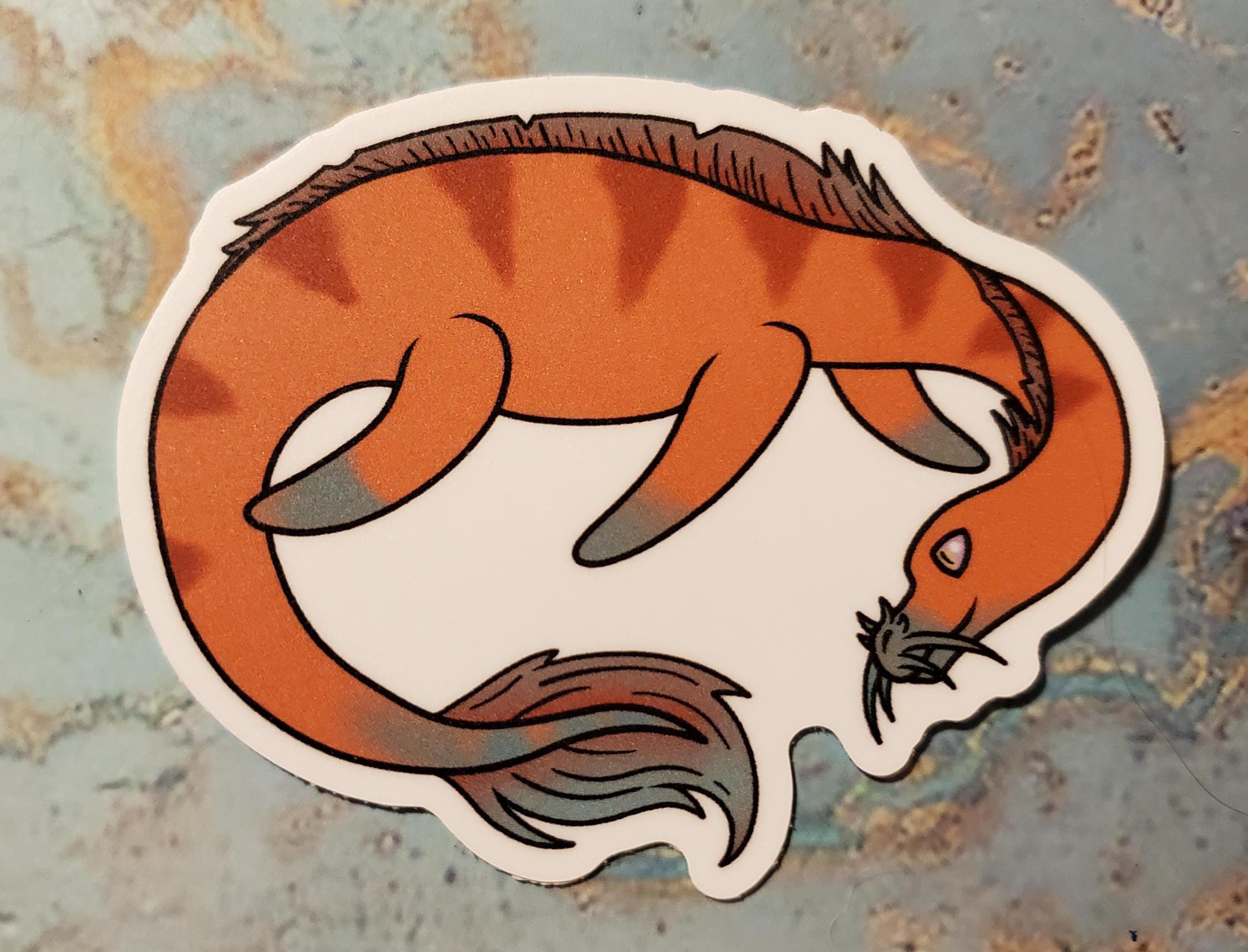 Lake Erie Monster Bessie Ohio Cryptid Vinyl Sticker (plesiosaurus) - Etsy