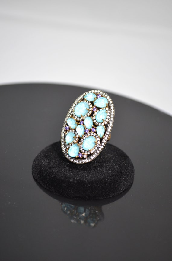 Beautiful Enigma- Sterling silver coated in Gold col… - Gem