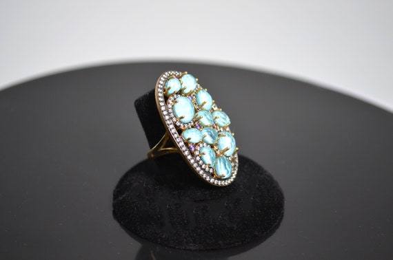 Beautiful Enigma- Sterling silver coated in Gold col… - Gem