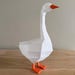 Goose 3D Low Poly Papercraft Model Printable PDF Template DIY Craft - Etsy