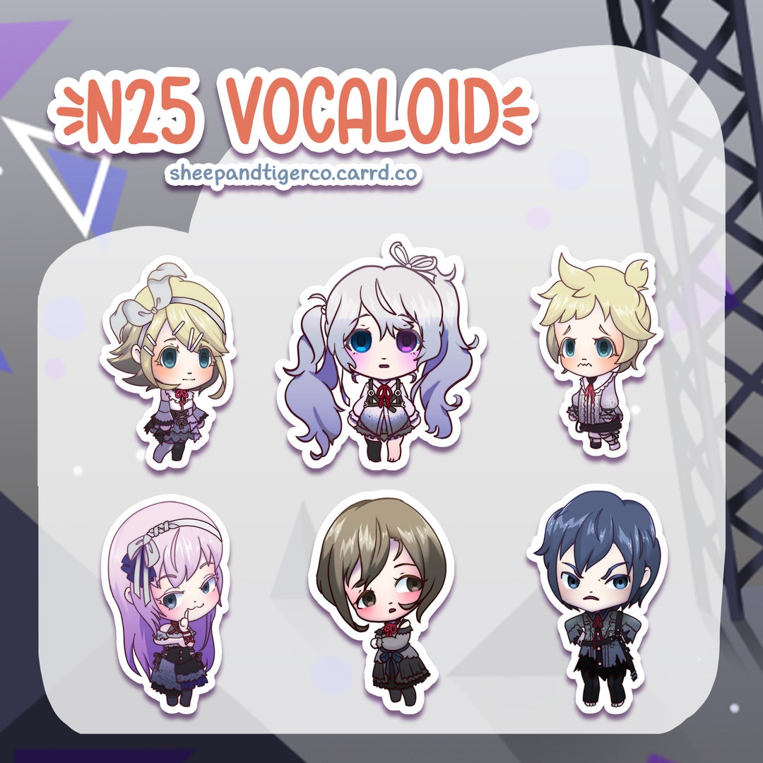 Project Sekai Nightcord Vocaloid Stickers - Etsy