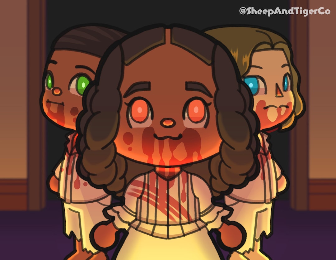 IWTV Louis Lestat Claudia Bloody Hallway Print - Etsy