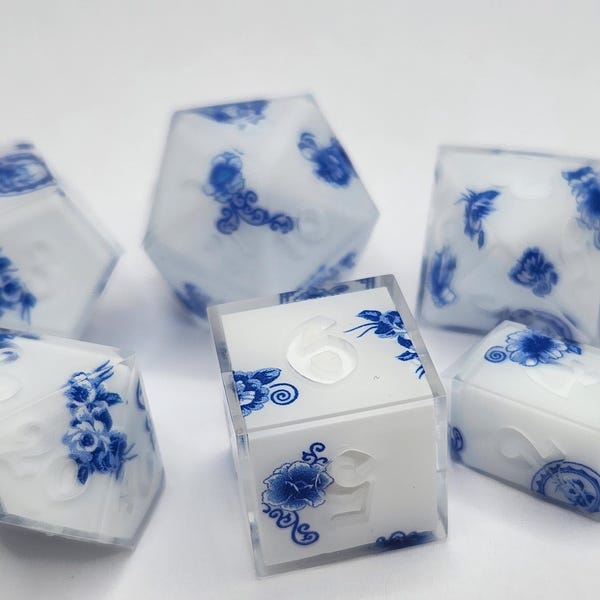 Porcelain Dice - Etsy