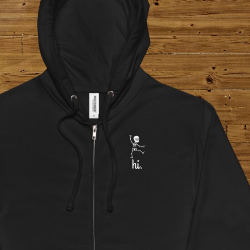 Skeleton Jacket Zip Up - Etsy