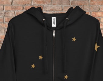 Star Zip up Hoodie - Etsy
