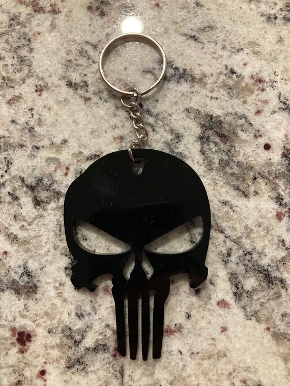 Custom Resin Punisher Skull | Etsy