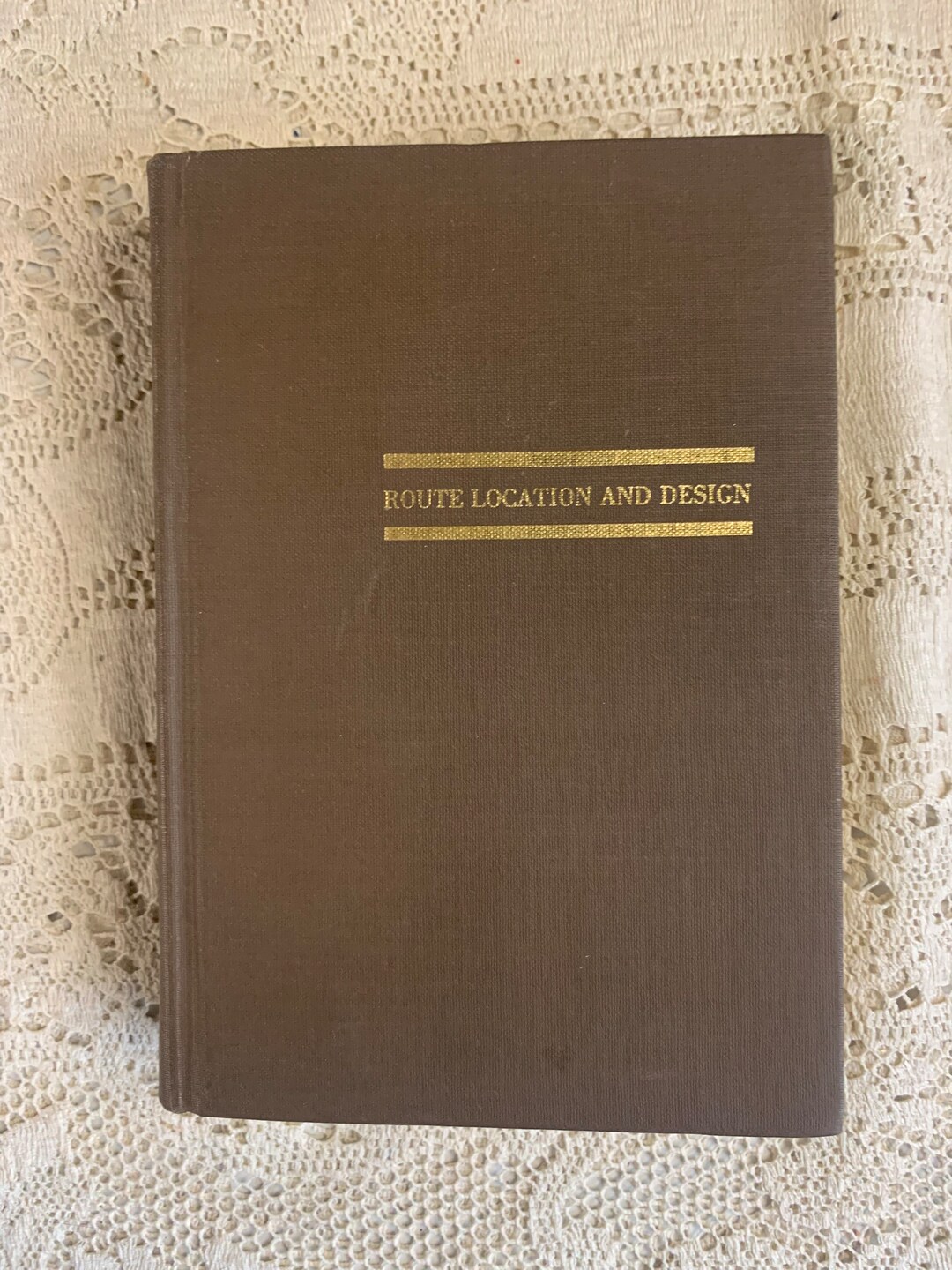 1964 Vintage Route Location and Design Hardcover Book for Collage or ...