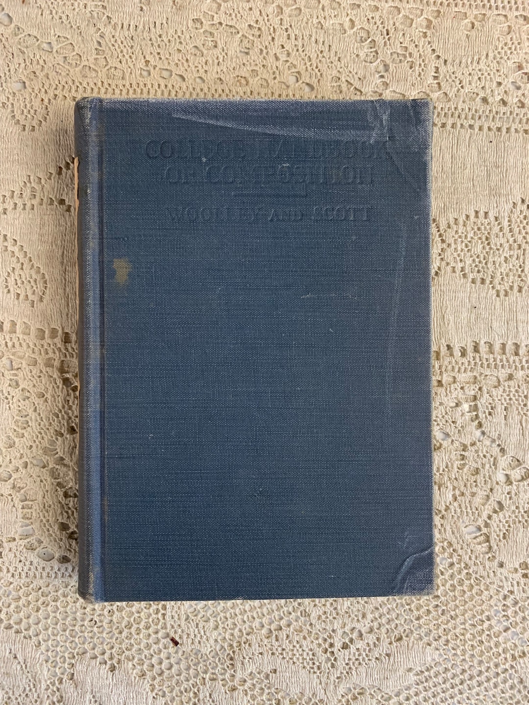 1928 Small Vintage College Handbook of Composition Hardcover Book for ...