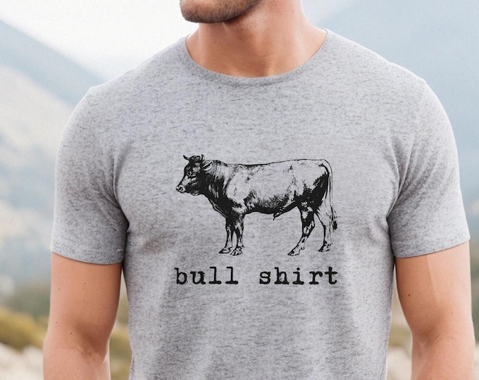 100% Bull T-shirt - Etsy