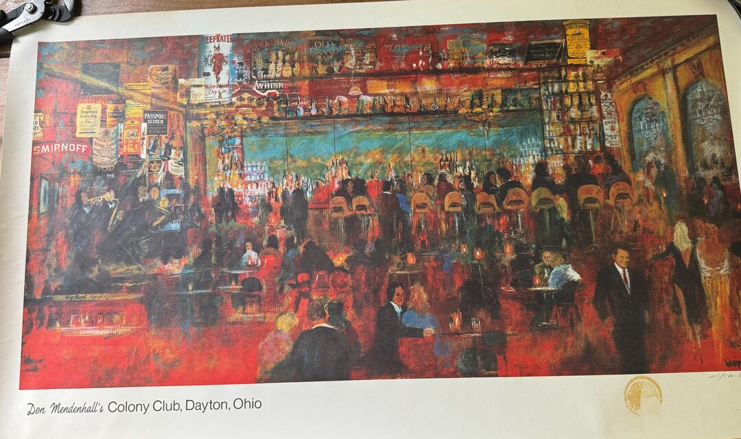 Pat Whipp Limited Edition Offset Lithograph "don Mendenhall's Colony ...