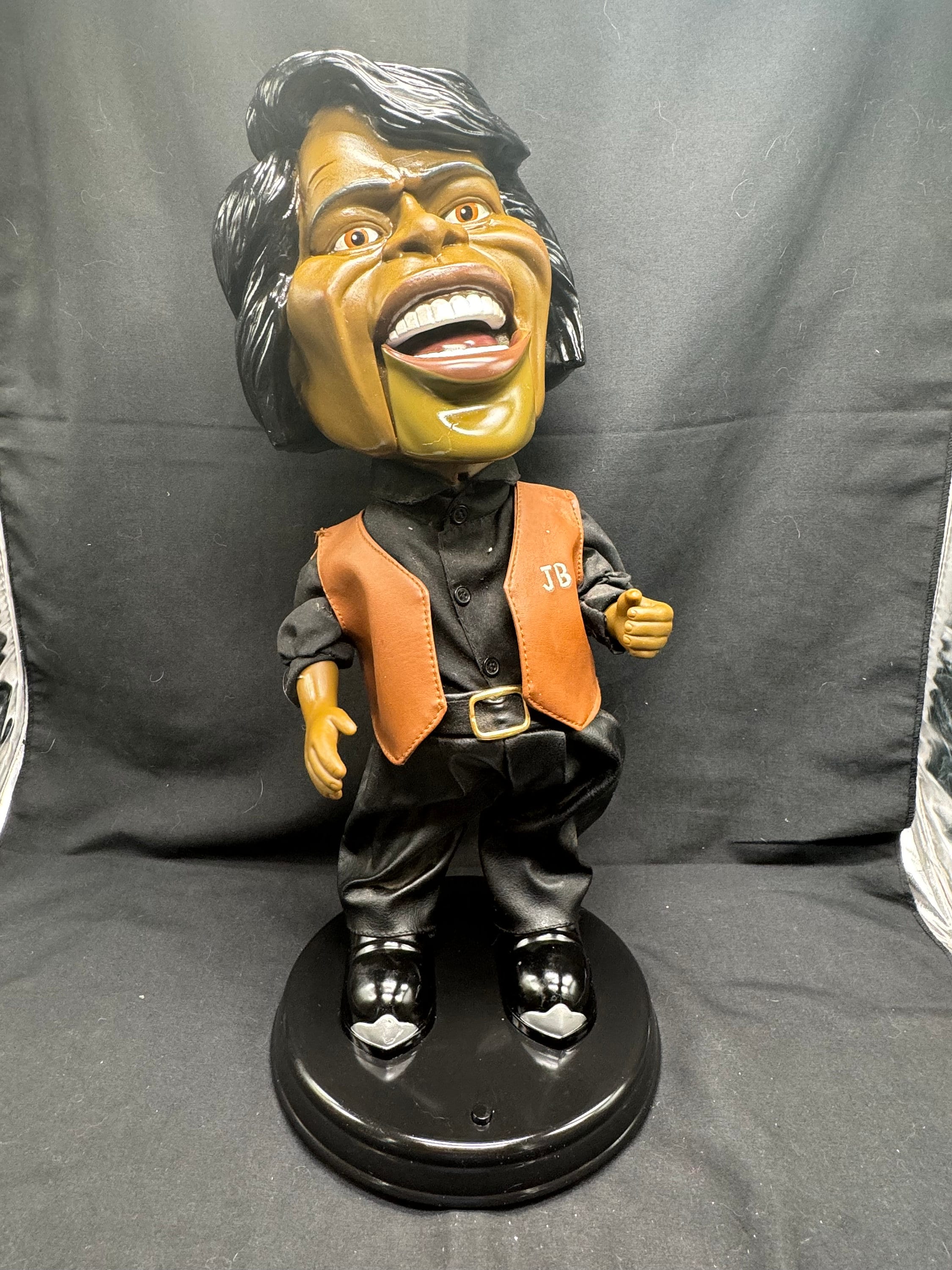 Vintage 19 Gemmy Shoutin James Brown Singing I Feel Good Dancing ...