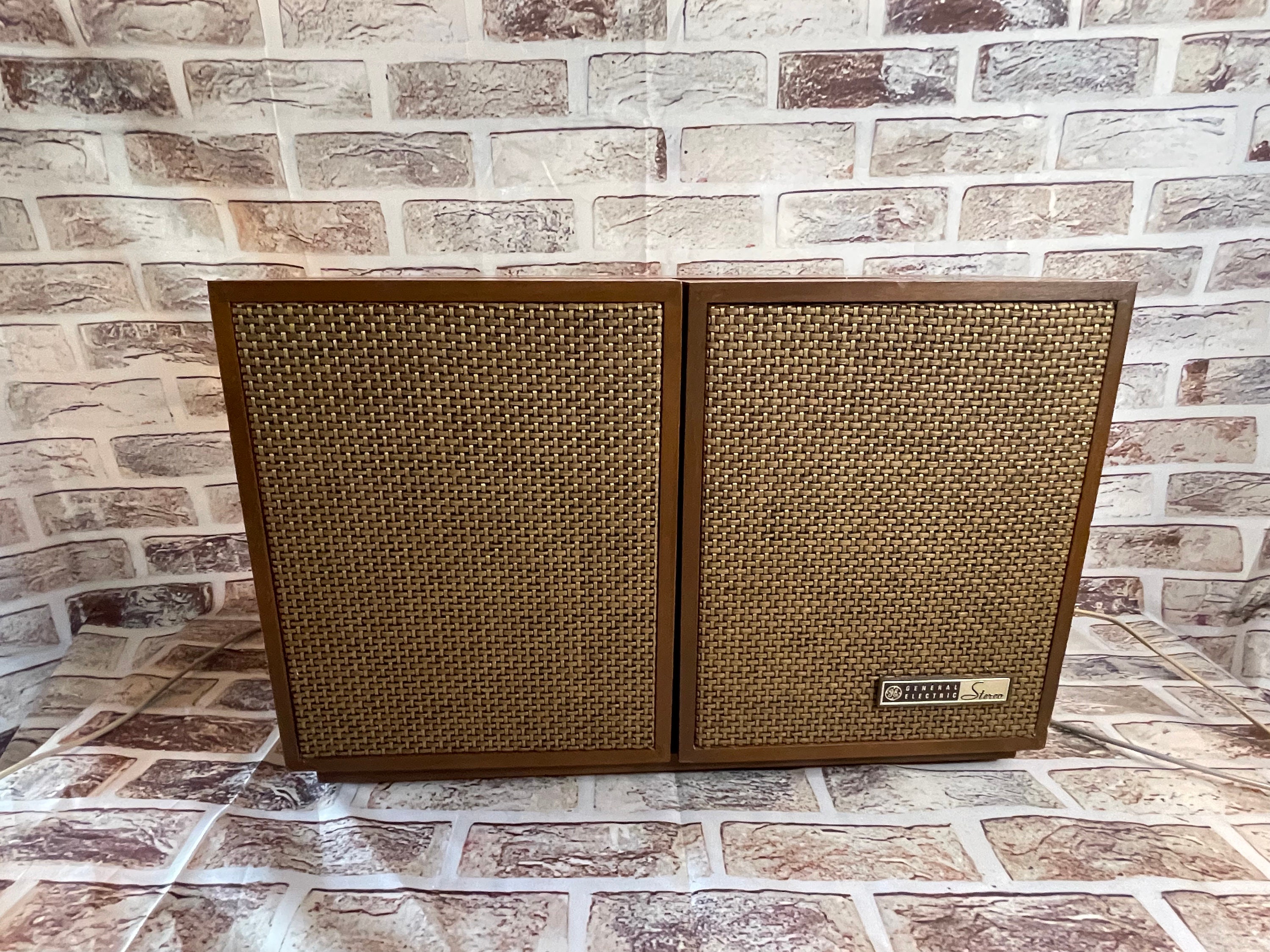 Vintage MCM General Electric AM/FM Folding Speaker Static - Etsy