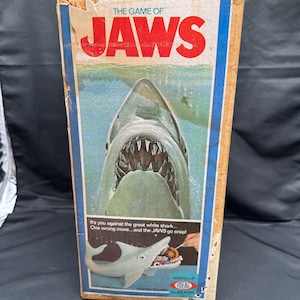 Vintage 1975 IDEAL the Game of Jaws- BOX ONLY - Etsy