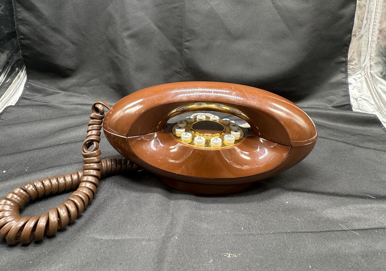 Vintage ATC Genie Phone American Telecommunication Corp Mod Push Button ...