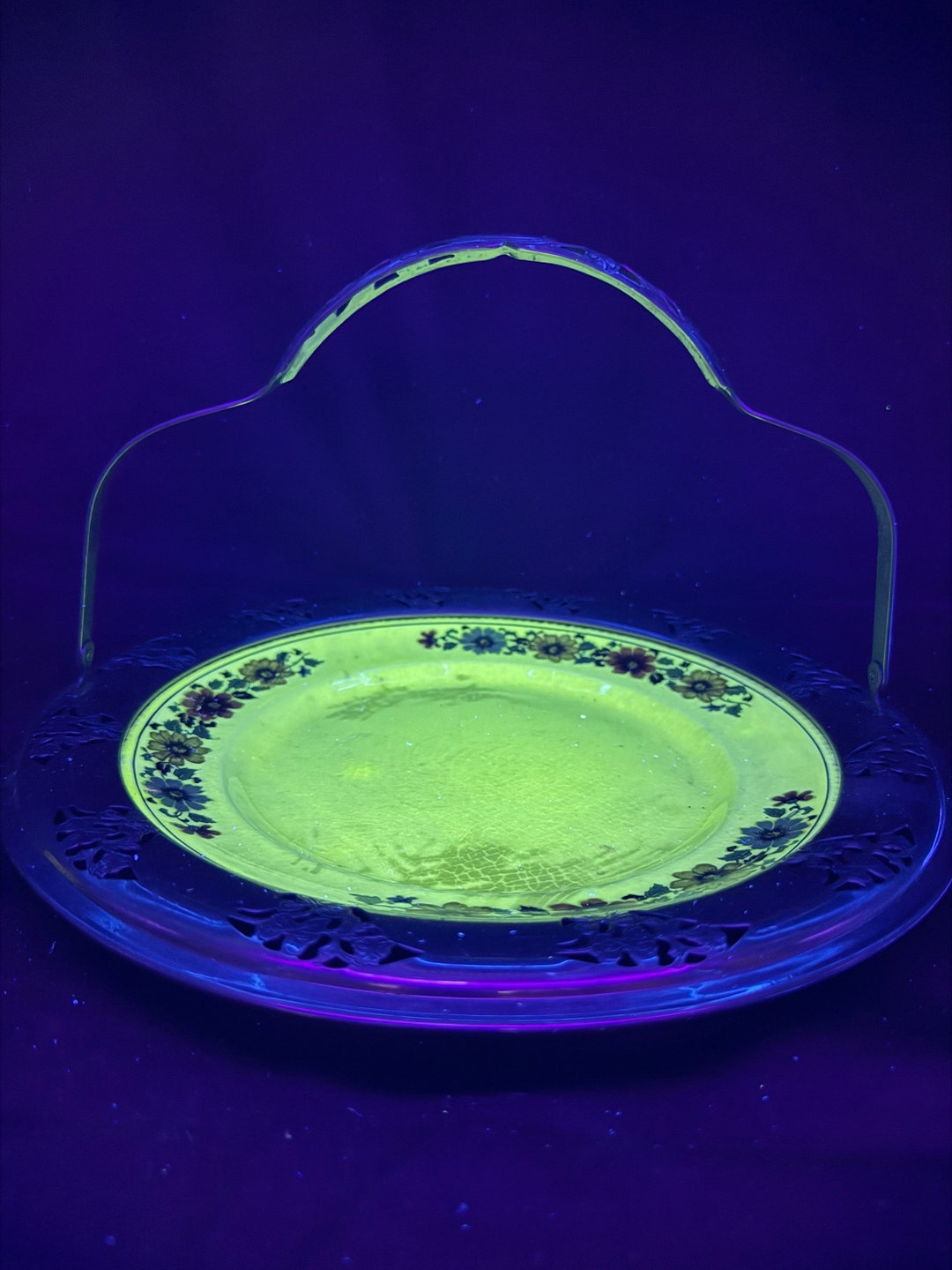 Vintage Uranium Glazed Golden Maine Made for Farberware by the Serring ...