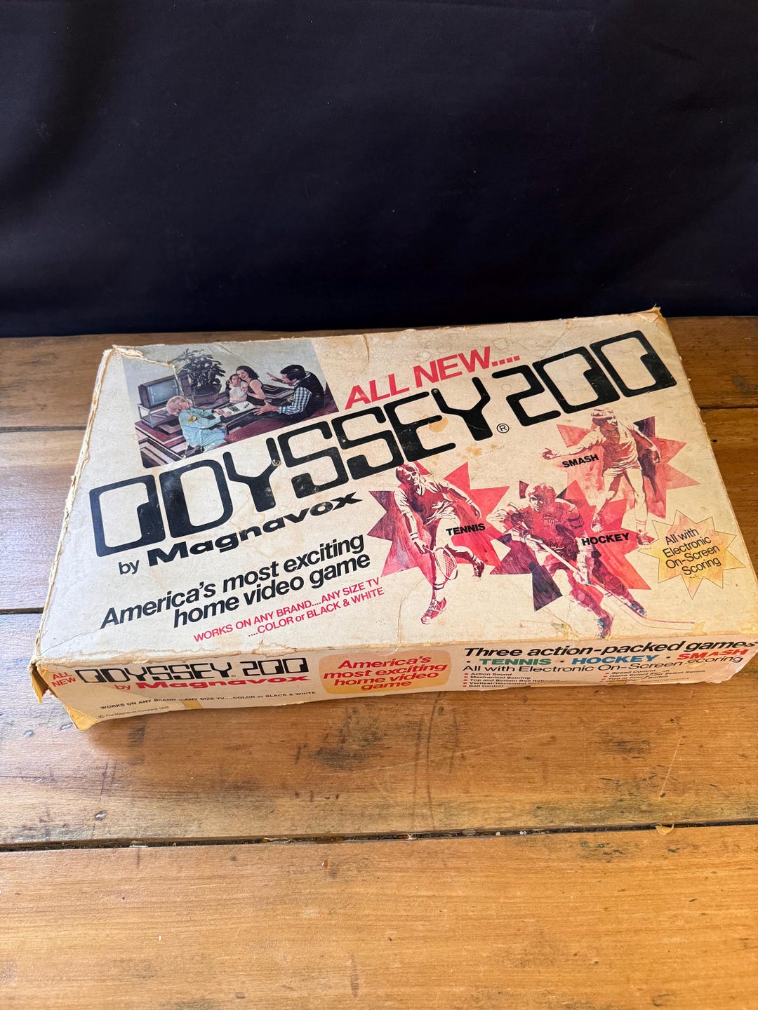 Odyssey 200 by Magnavox - Complete W Manuals - Authentic - MISSING AC ...