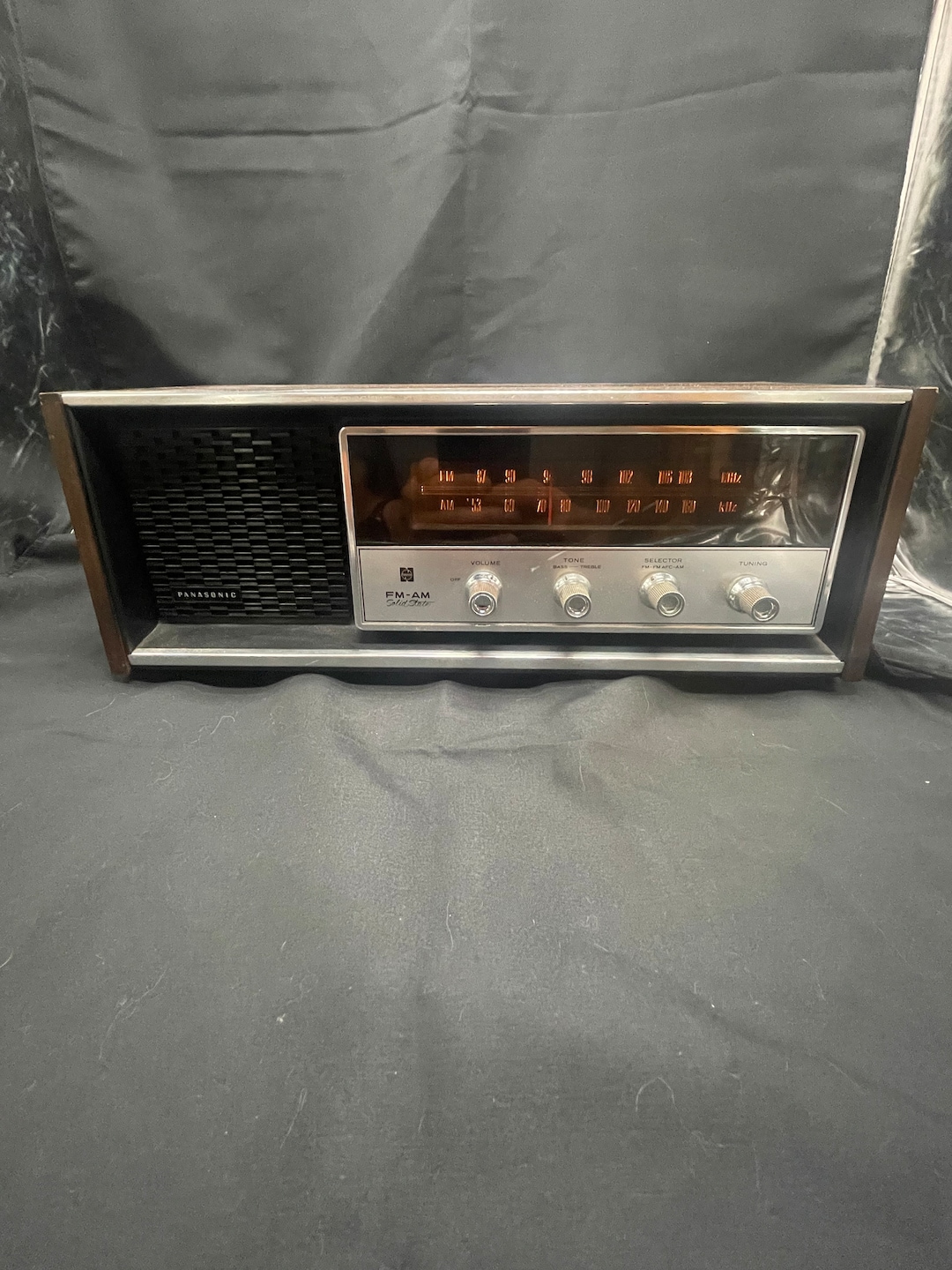 Panasonic Table Top Solid State Model RE-7369 AM/FM Wood Case Radio - Etsy