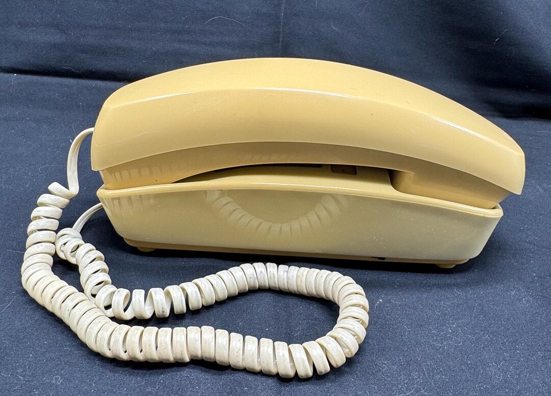 Vintage Spectra Phone Trim Line Telephone Works off White - Etsy