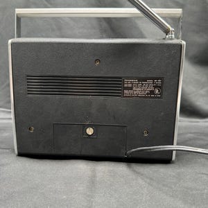 Vintage 1968 Panasonic FM/AM 2 Band Radio 10 Transistor RF-757 for ...