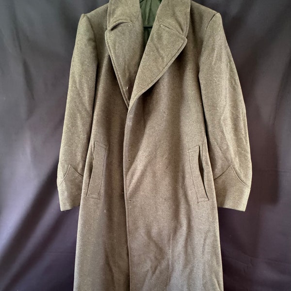 Ww2 Military Overcoat - Etsy