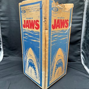 Vintage 1975 IDEAL the Game of Jaws- BOX ONLY - Etsy